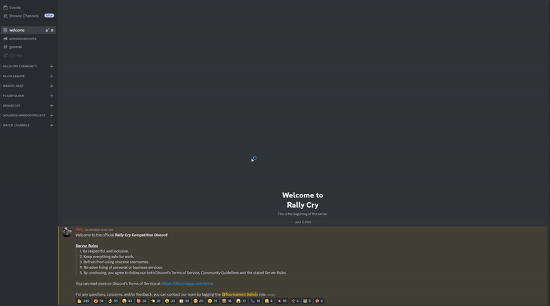 Rally Cry Discord Integration | Rally Cry