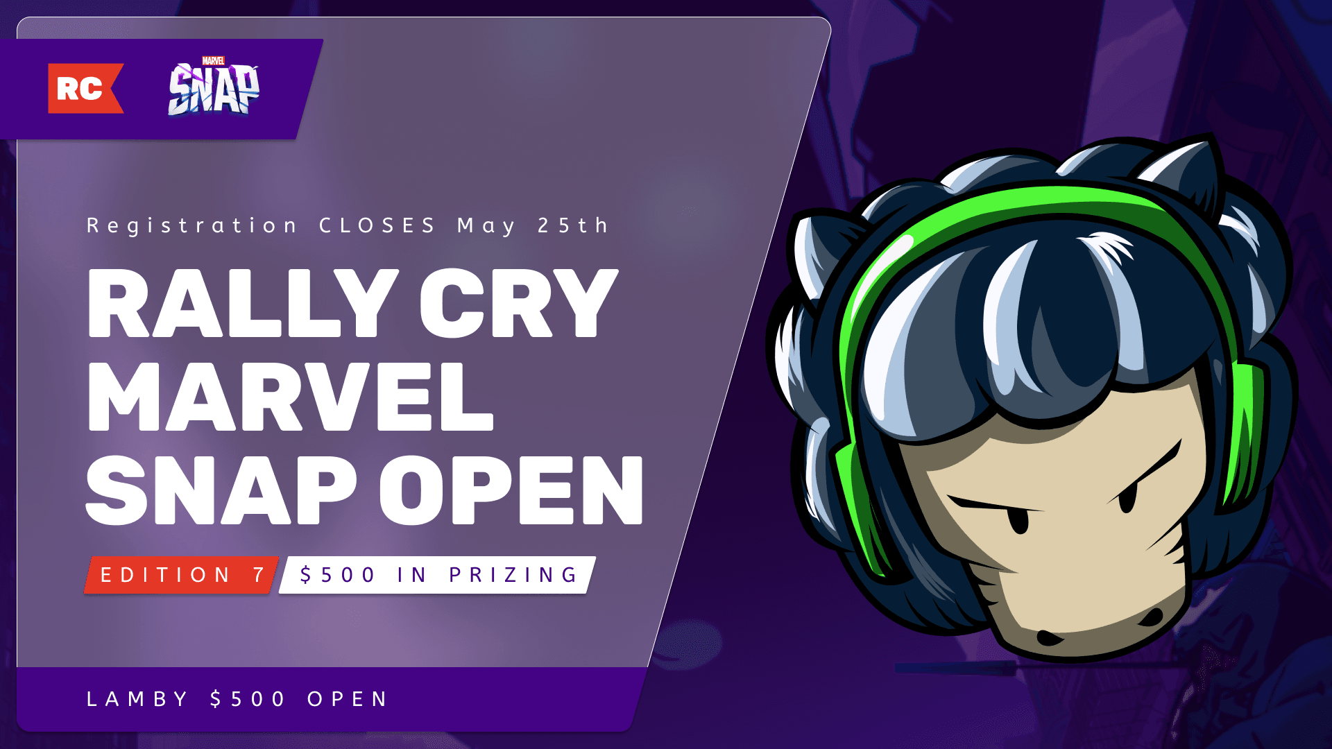 Rally Cry Lambyseries Marvel SNAP Collaboration | Rally Cry